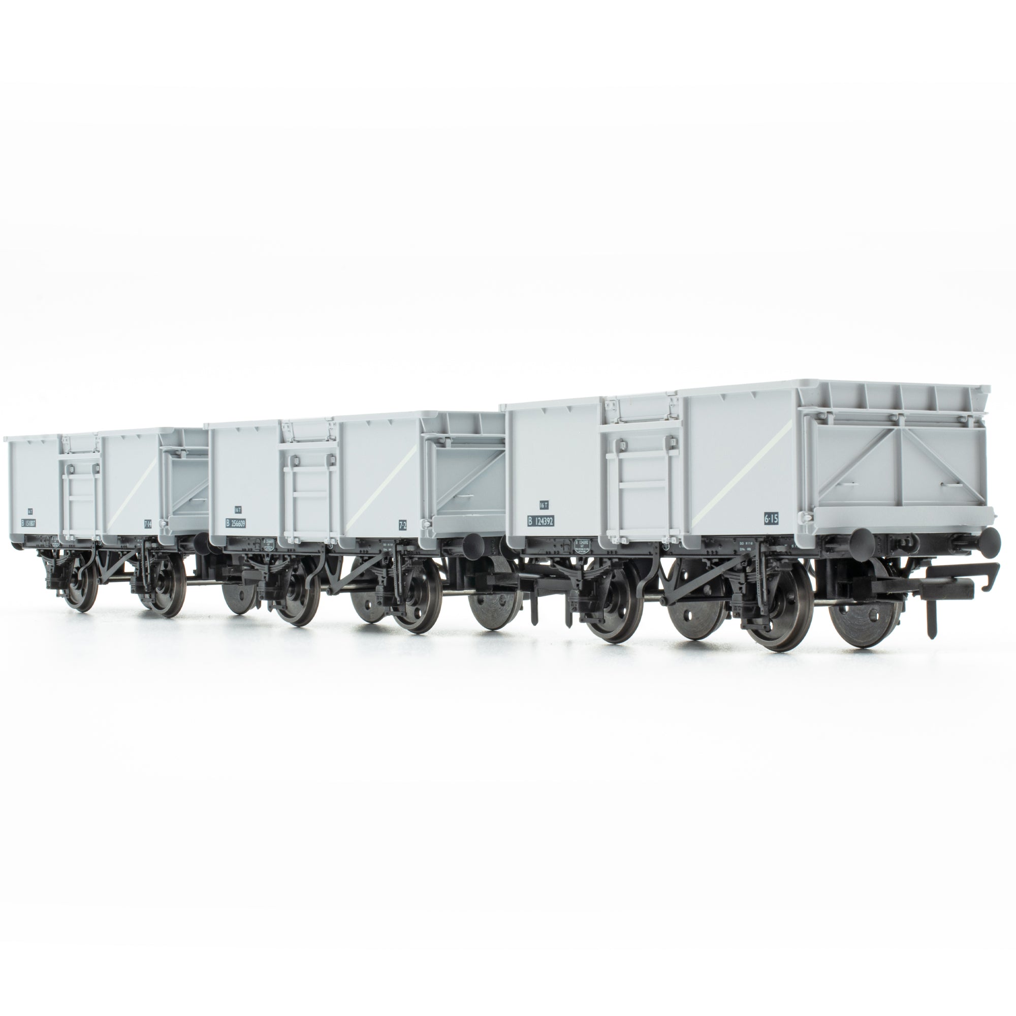 BR 16T Mineral - 1/108 - BR Freight Grey (Original text on black panel ...