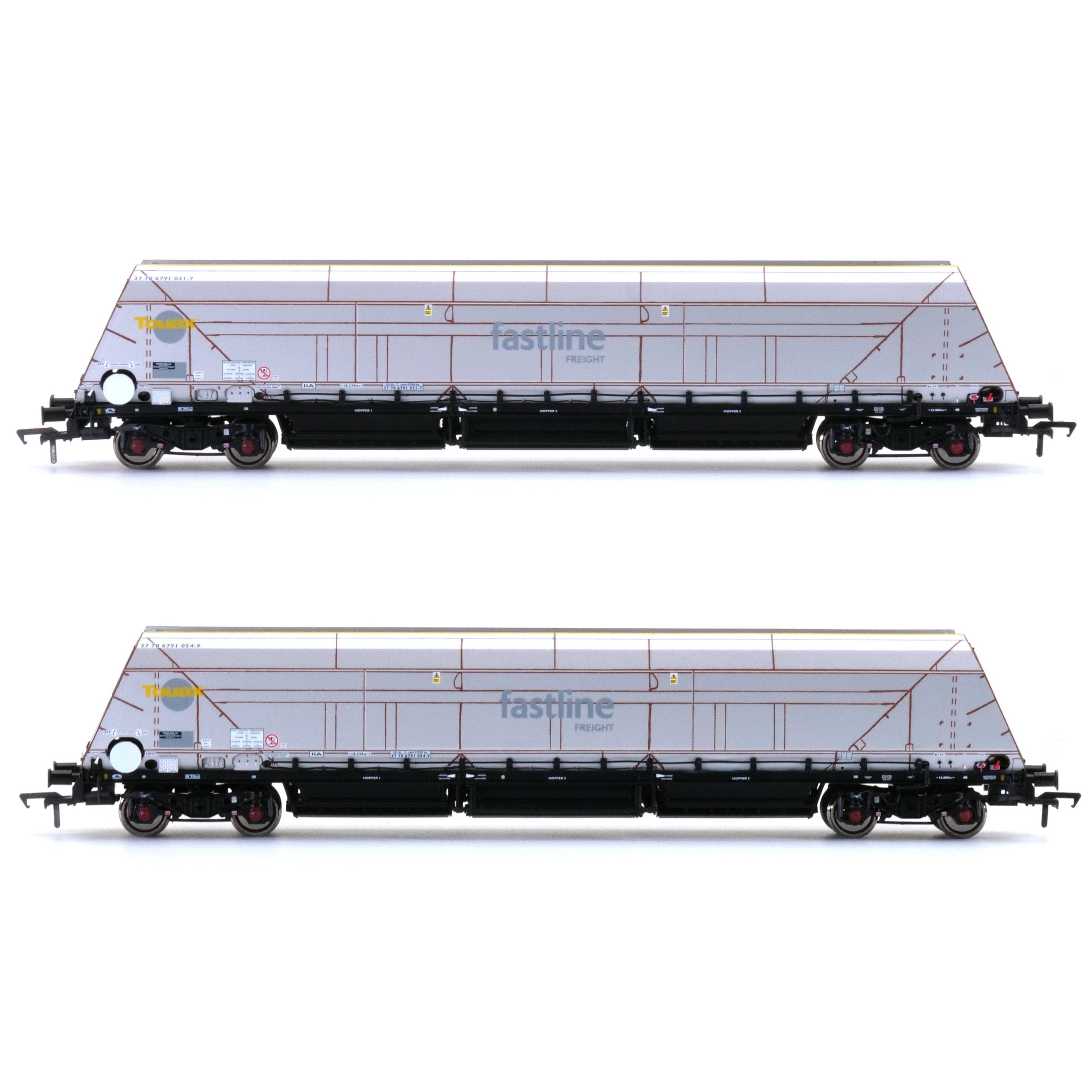 HYA Bogie Hopper Wagon - Unpainted Touax - Pack 1 – Accurascale
