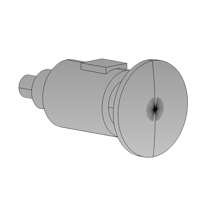 BR Heavy Duty/Self-Contained 13" Diameter Wagon Buffers in O Scale ...